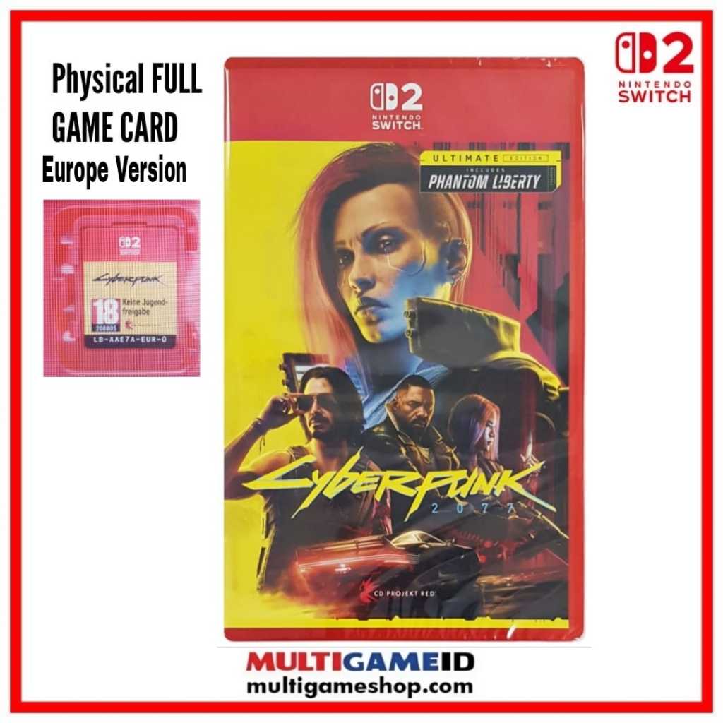 Jual NS2 Nintendo Switch 2 Cyberpunk Ultimate Edition 2077 Game Card English Europe Version ...