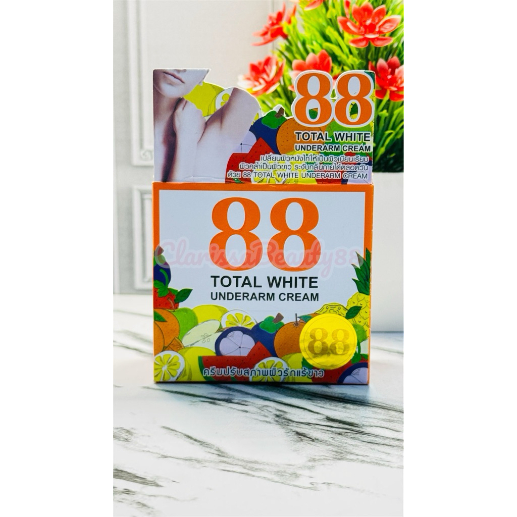 Jual 88 TOTAL WHITE UNDERARM / CREAM KETIAK ANTI BAU BADAN THAILAND ...