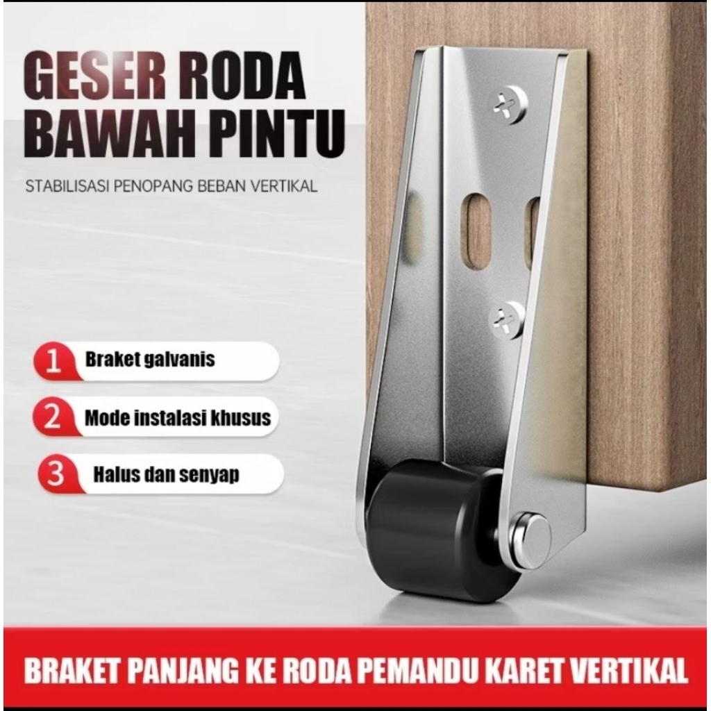 Jual roda katrol pintu lemari laci kulkas brankas troli bufet rak mesin ...