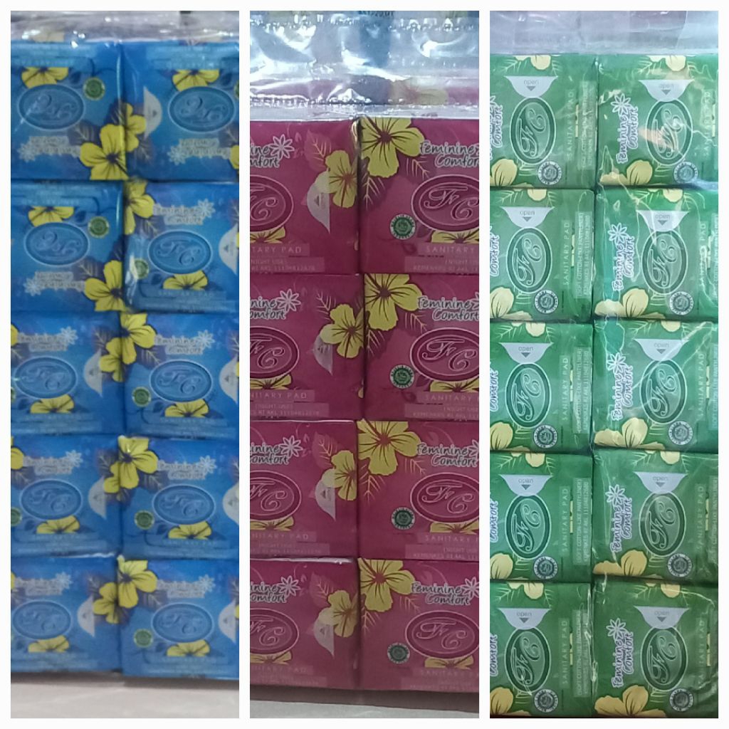 Jual Pembalut Avail FC Sanitary Pad per ball, Pantiliner, Day Use ...