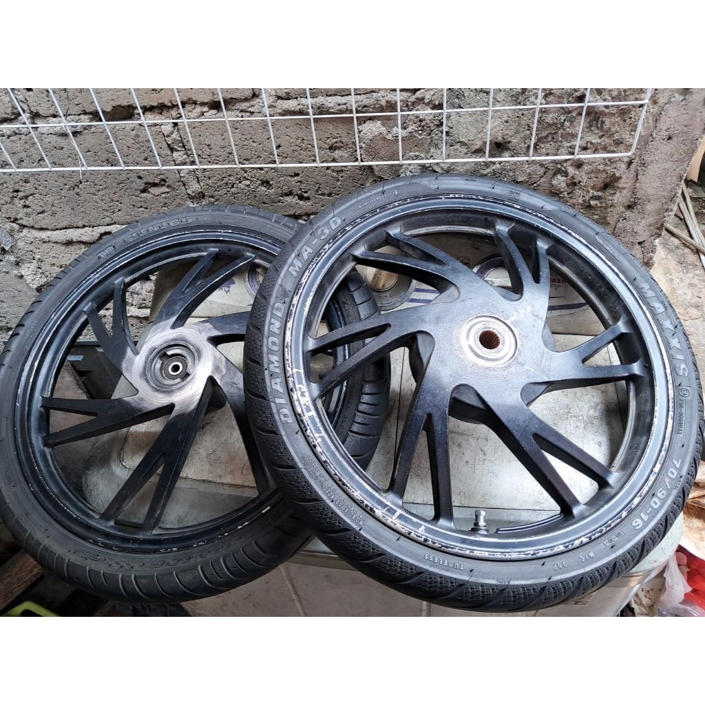 Jual Velg pelek skywave skywife skywive hayate skydrive suzuki matic ...