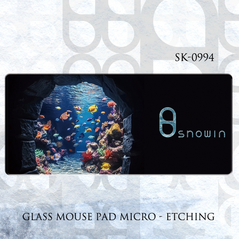 Jual SHOWIN Glass Mousepad Gaming Mousepad Deskmat Kaca Mouse Pad Micro ...