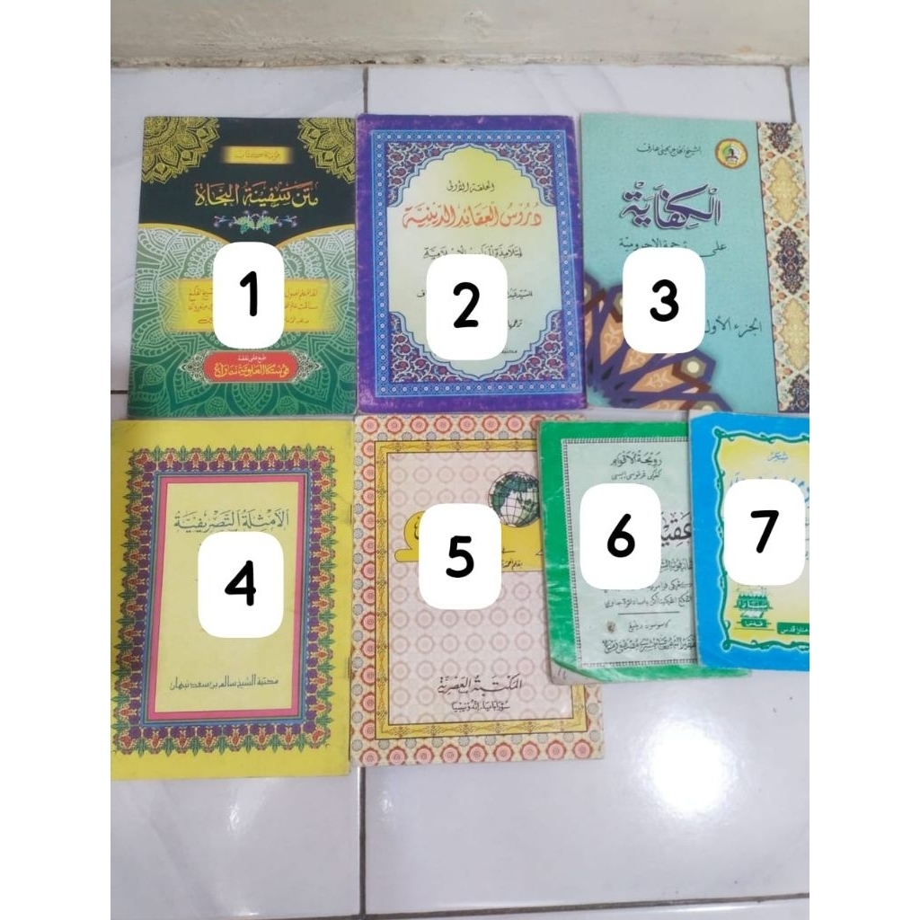 Jual Kitab Bekas ll Akhlak salaf, Tauhid Salaf, Fikih Salaf DLL ...