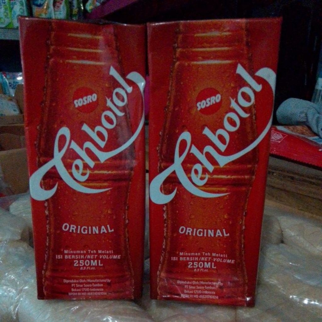 Jual TEH SOSRO ORIGINAL 250ML | Shopee Indonesia