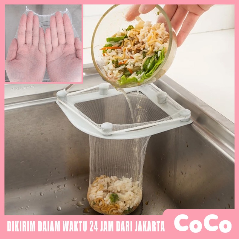Jual Jaring Saringan Wastafel Dapur Kitchen Sink Net Anti Mampet ...