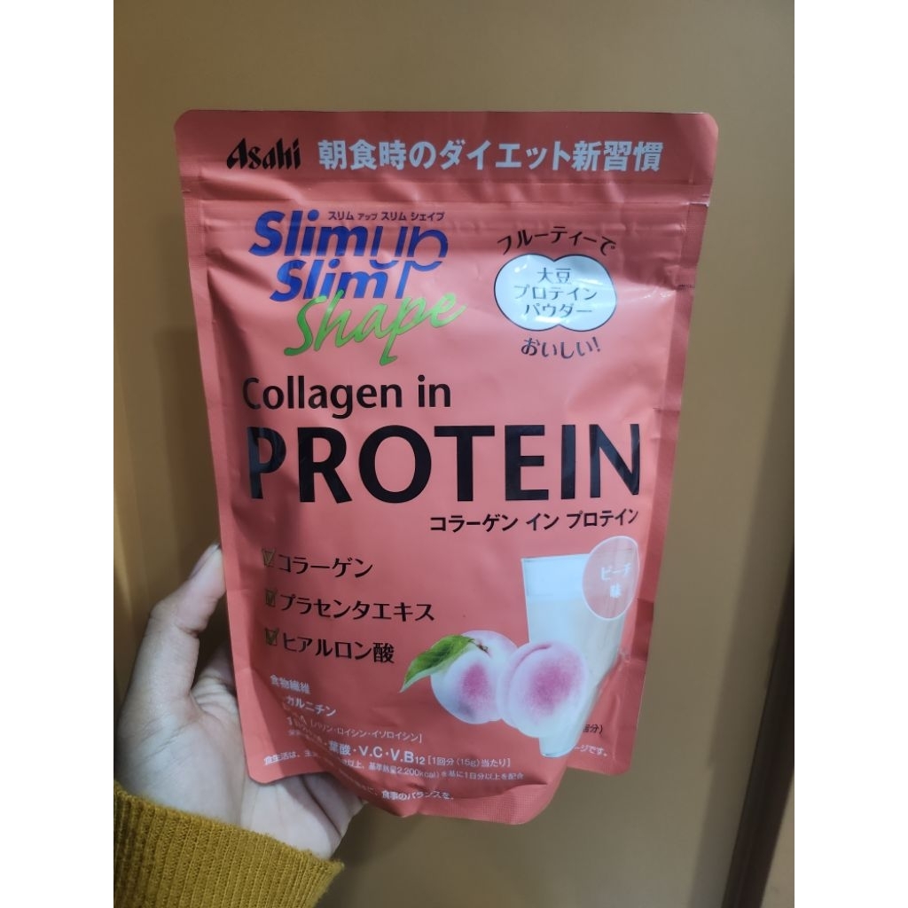 Jual Asahi Slim Up Collagen In Protein 225g | Shopee Indonesia