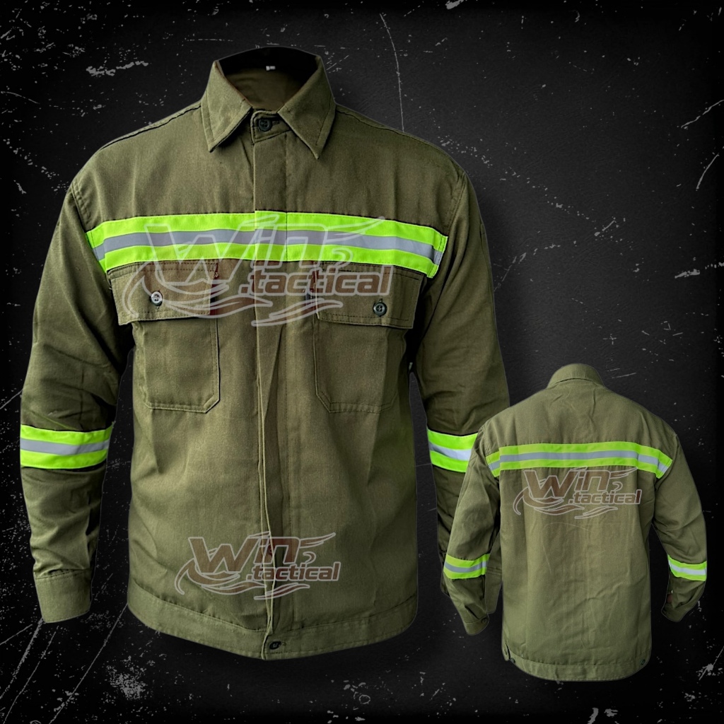 Jual Baju Kemeja Wearpack Safety K3 Lengan Panjang Werpack Seragam ...