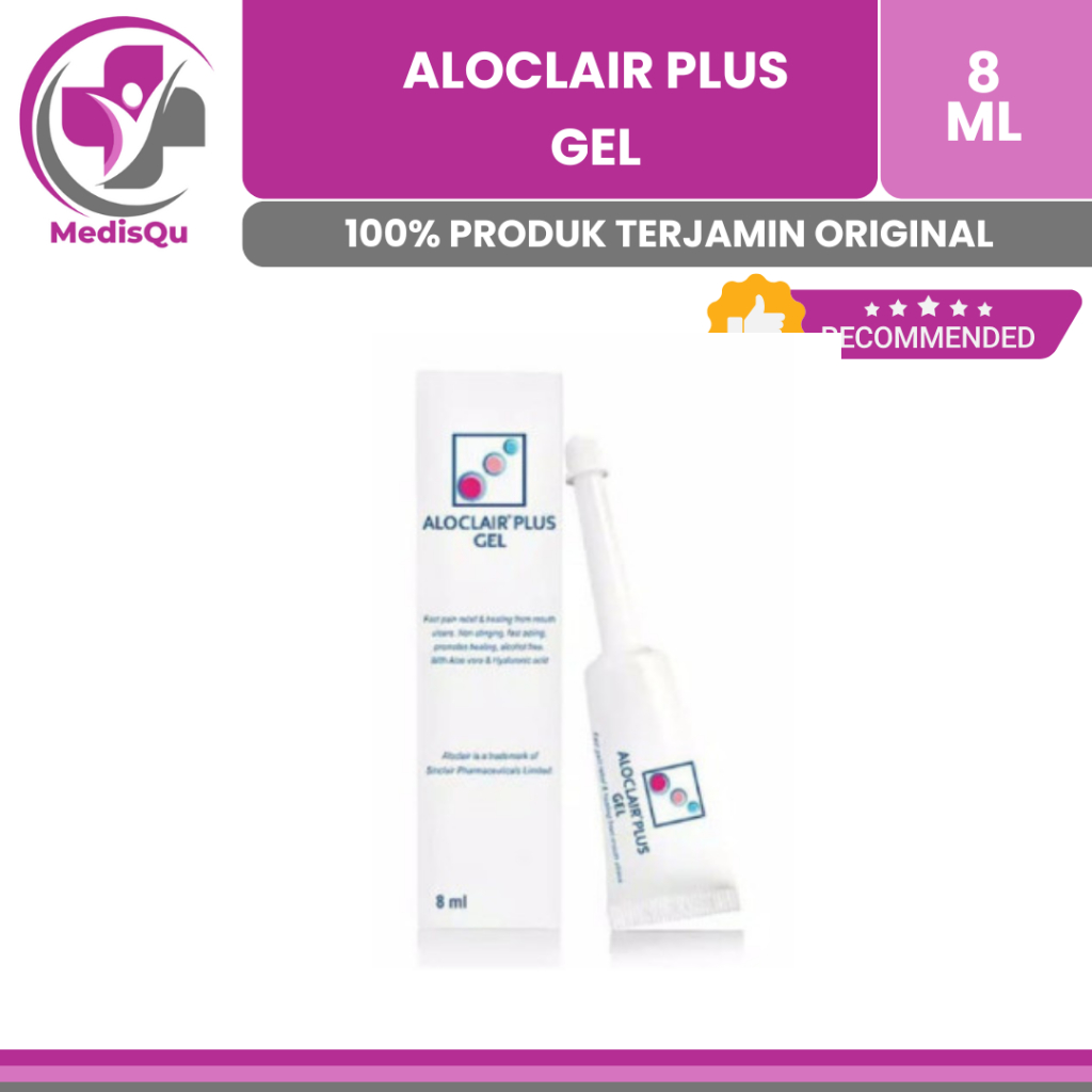 Jual ALOCLAIR PLUS GEL 8 ML OBAT PEMBENTUK LAPISAN PELINDUNG SYARAF ...