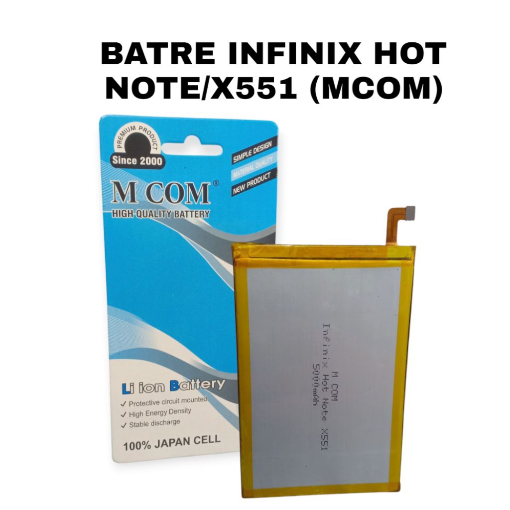 Jual BATRE INFINIX HOT NOTE/X551(MCOM) | Shopee Indonesia