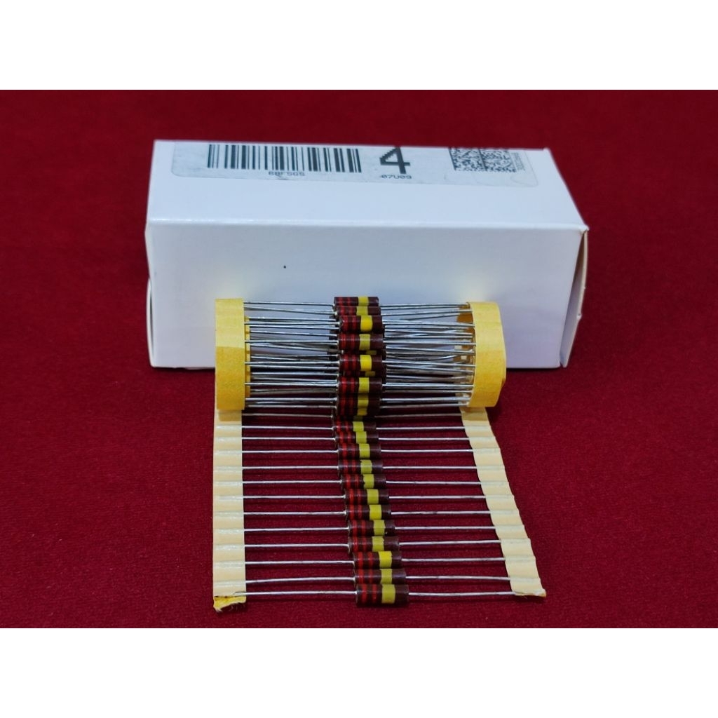 Jual KAMAYA Ohm Carbon Composition Resistors 0.5W 1/2W 220K | Shopee ...