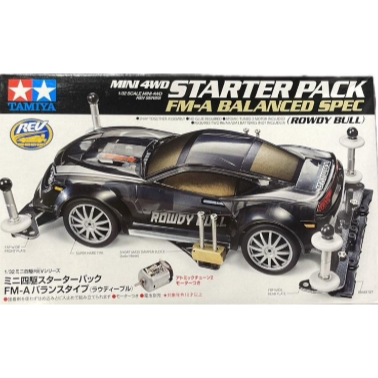 Jual Tamiya Mini 4WD Starter Pack Rowdy Bull FM-A | Shopee Indonesia