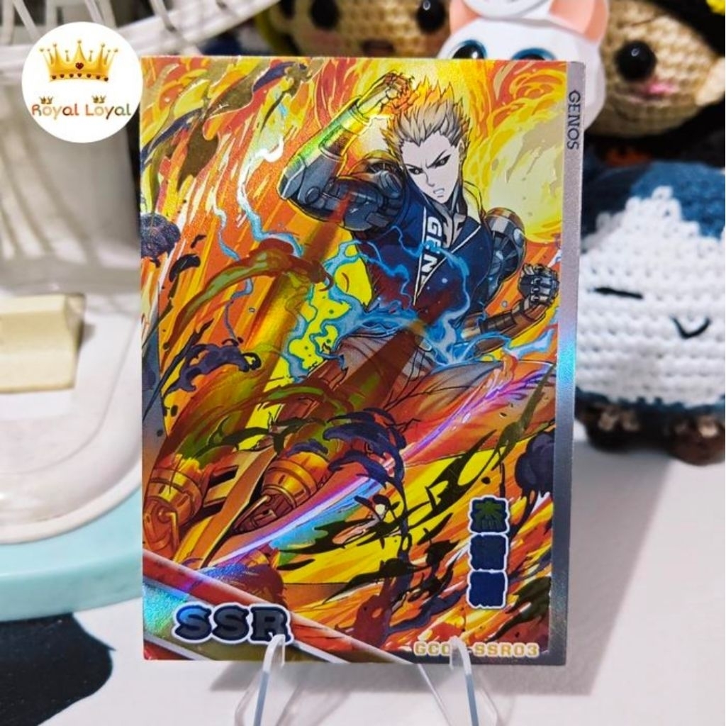 Jual Genos Kartu One Punch Man CCG TCG Goddess God Card Atlas Of God ...