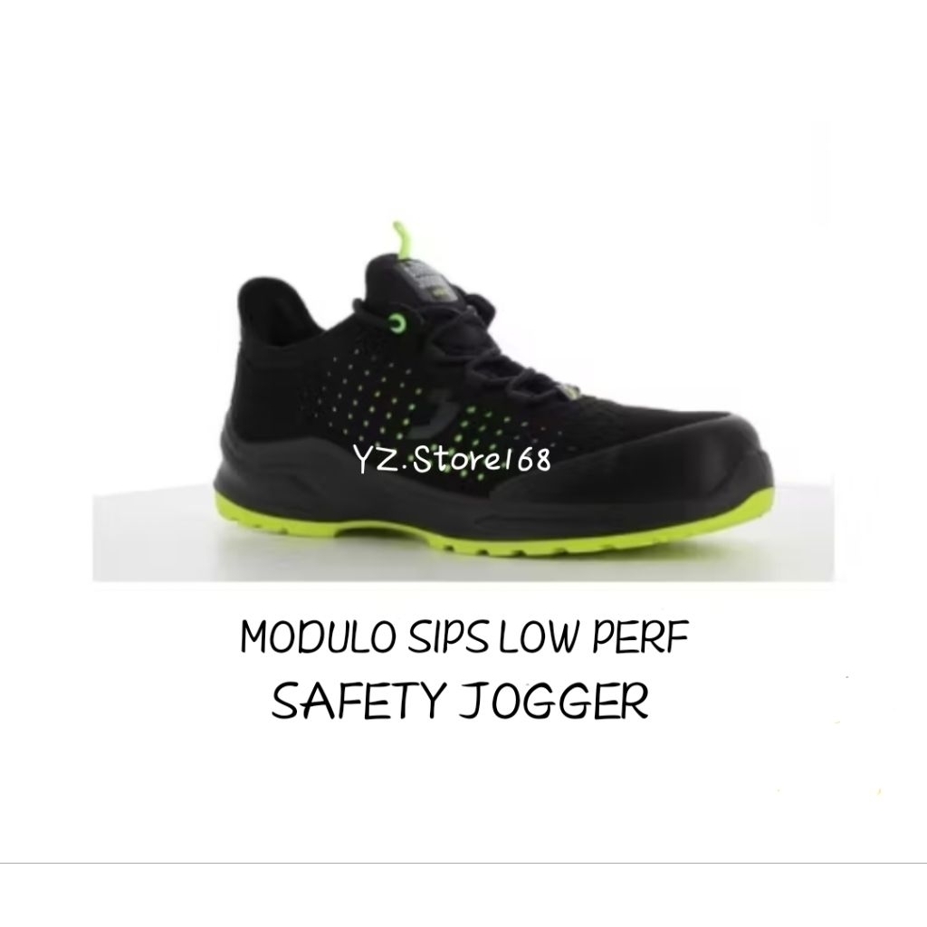Jual SEPATU SAFETY JOGGER TYPE MODULO S1PS LOW PERF Colour BLACK ...