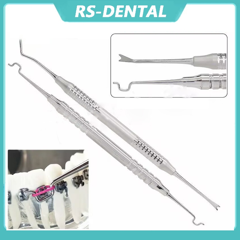 Jual Dental Orthodontic Ligature Tie Placer Tool Twirl-on Module Arch ...