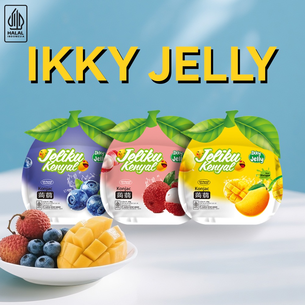 Jual [Halal]Jelly Konjac Aneka Rasa Buah Jelly Alami Bervitamin Drink Kenyal & Segar Jelly ...