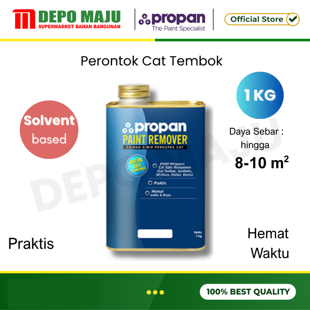 Jual Propan Paint Remover Cat Tembok 1KG | Shopee Indonesia