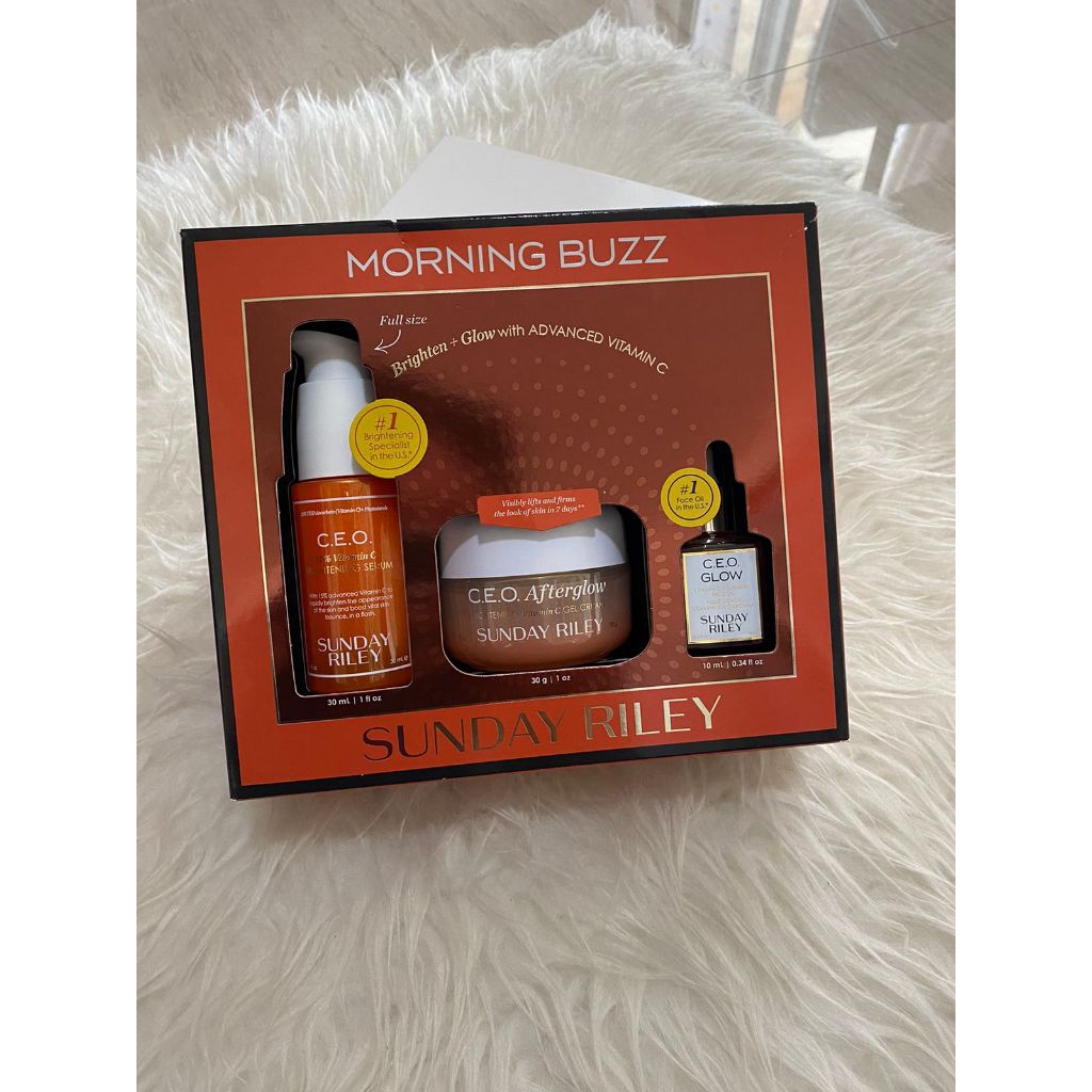 Jual Sunday Riley Morning Buzz Kit Gift Set | Shopee Indonesia