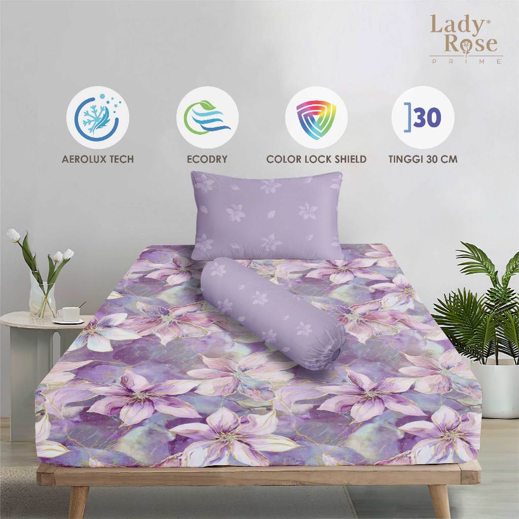Jual Lady Rose Prime - Sprei Single 120x200 Tinggi 30Cm - Vanesa ...