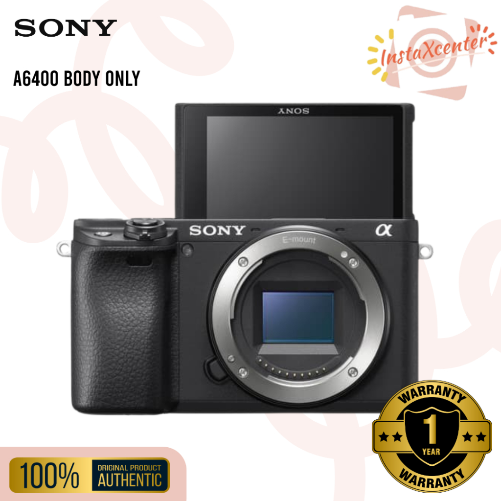 Jual Sony Alpha a6400 Mirrorless Body Only | Shopee Indonesia