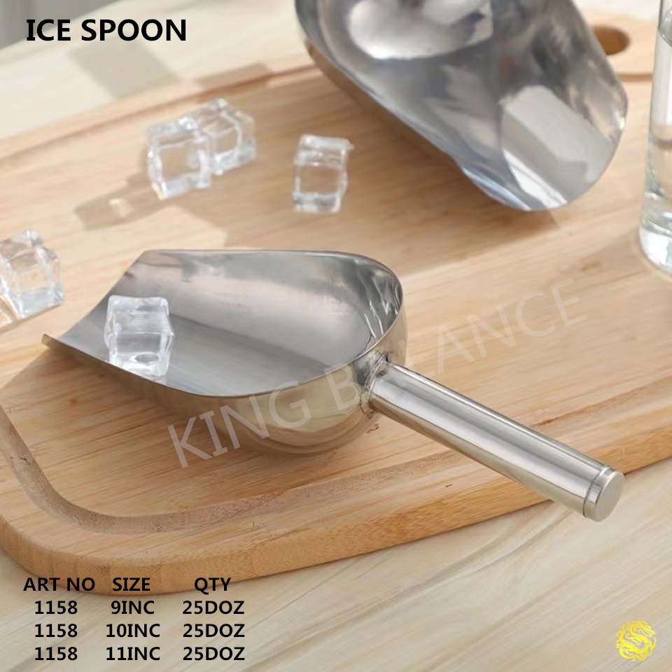 Jual Dapur Stainless - Sendok Serok Es Batu / Tepung Stainless | Skop ...