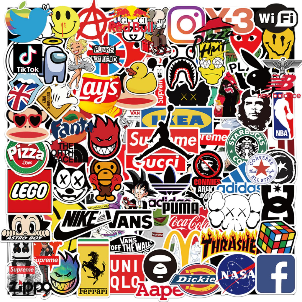 Jual STICKER PACK HYPEBEAST - STIKER AESTHETIC LAPTOP, AKSESORIS HP ...