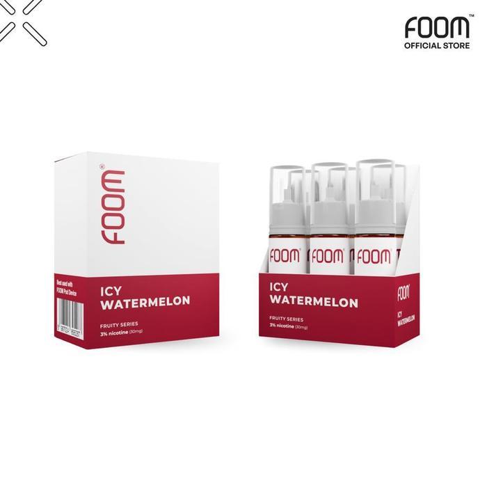 Jual FOOM ICY WATERMELON 15ML 30MG FRUITY SERIES 1 PACK ISI 6 | Shopee ...