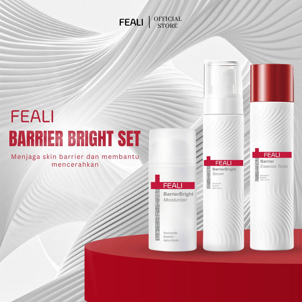 Jual (BPOM) FEALI BarrierBright Series – Complete Skincare Set (Barrier ...