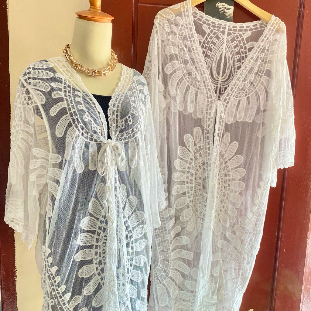 Jual [COD!!]LACE OUTER BRUKAT/OUTER MATAHARI/SUNNY BOHO/OUTER WANITA ...