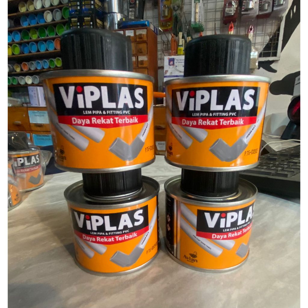 Jual Lem Pipa / Perekat Pipa PVC 100 Gram Merk VIPLAS original | Shopee ...