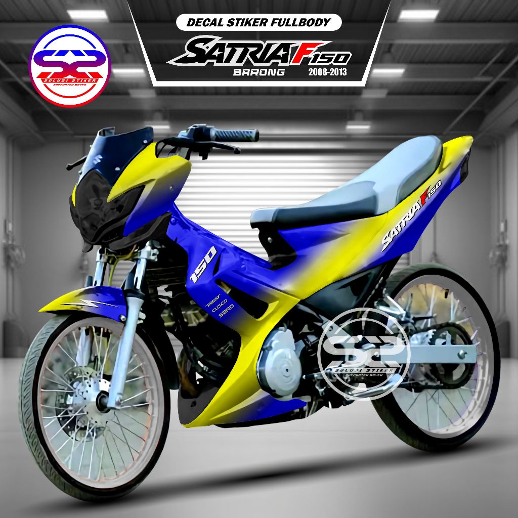 Jual Decal Stiker Variasi Motor Satria F150 Fullbody Stiker Motor ...
