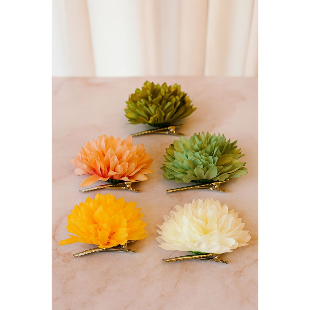 Jual Jepit Bunga Rose Dandelion/ Jepit Rambut Wanita/ Jepit Korean ...