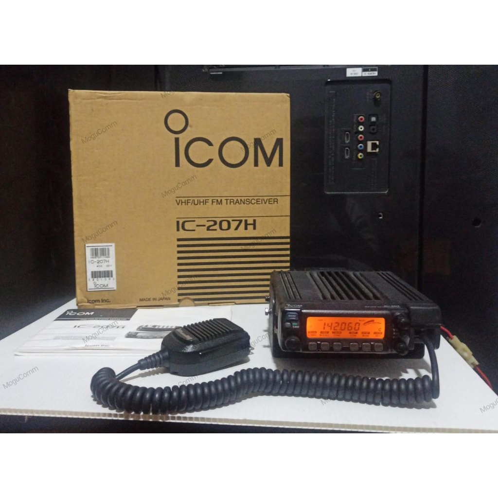 Jual RIG ICOM IC-207H DUALBAND VHF-UHF | Shopee Indonesia