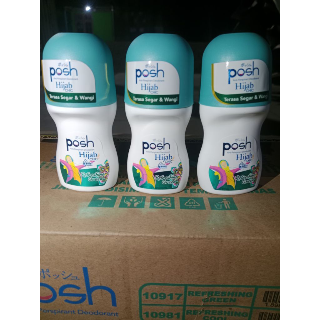 Jual posh hijab roll on 50 ml | Shopee Indonesia