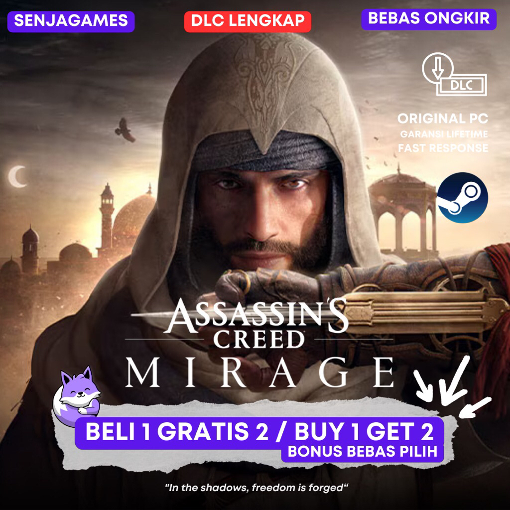 Jual Assassin Creed Mirage Deluxe Edition Original PC Epic Games | Shopee Indonesia