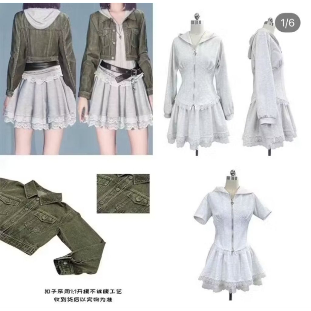 Jual MC love and deepspace outfit costume | Shopee Indonesia