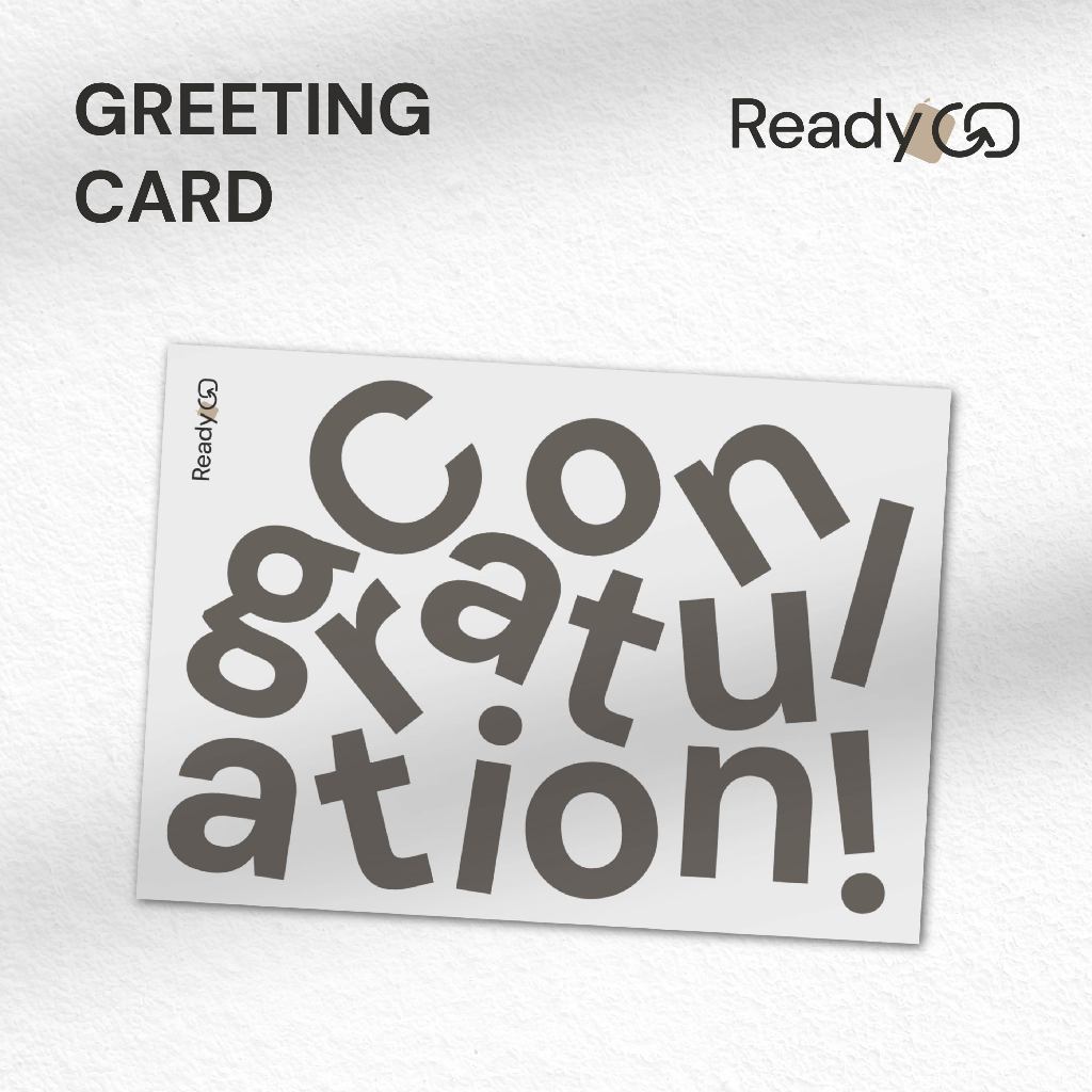 Jual Go Greeting Card - Readygo | Shopee Indonesia