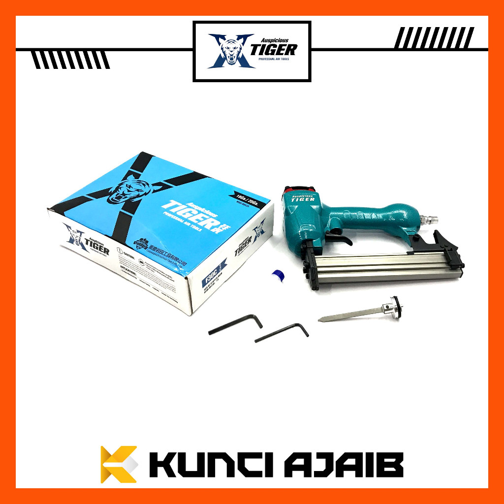 Jual TIGER Brad Nailer F30 - Mesin Alat Paku Tembak Angin Staples Air ...