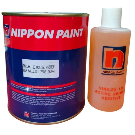 Jual NIPPON ACTIVE PRIMER VInilex V120 (1 KG) / Cat Dasar Aluminium, Besi Galvanis dan Baja ...