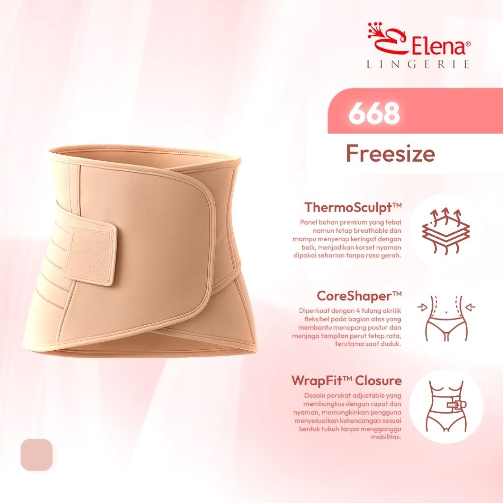 Jual Elena Korset Stagen Perut Pasca Melahirkan E 668 - Korset Perut ...