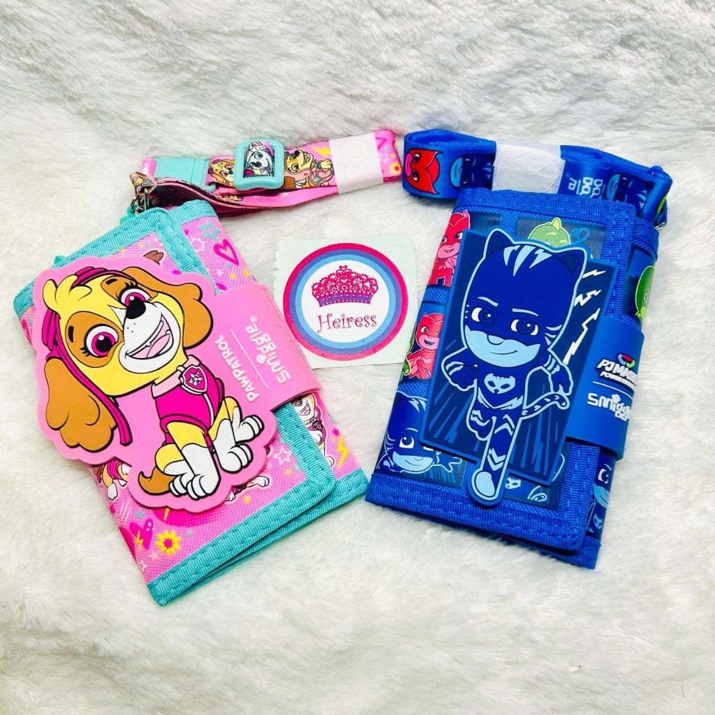 Jual Smiggle paw patrol pink pj masks biru wallet dompet | Shopee Indonesia