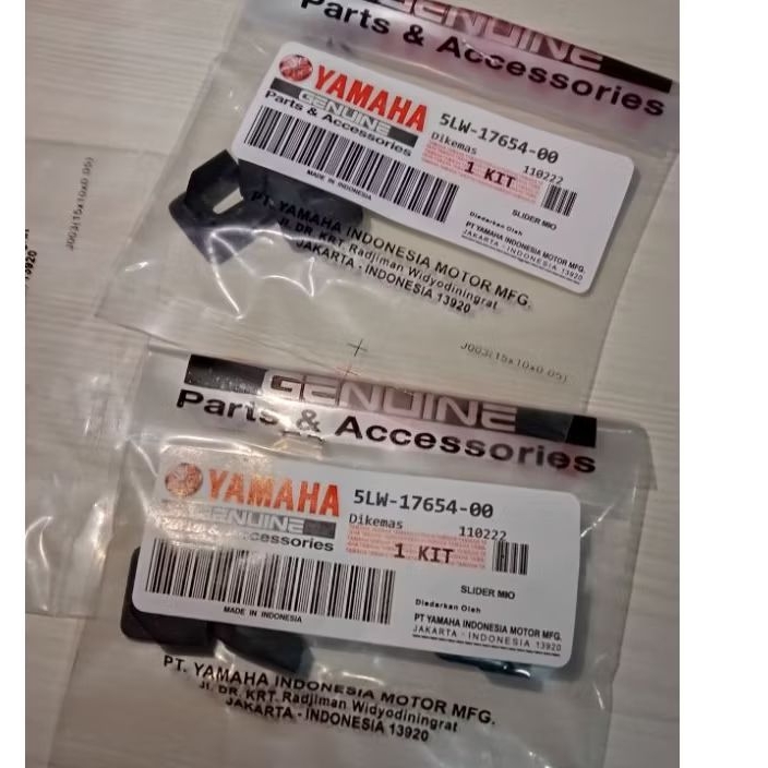 Jual (HARGA 10 SET) PIECE SLIDE RUMAH CVT SLIDER / MIO M3/ MIO J/ N-MAX ...