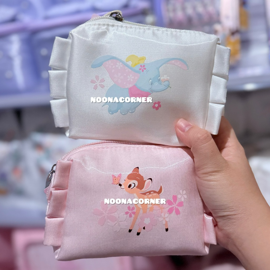 Jual Ohsome! x Disney ‼️ Coin Purse / Mini Pouch Disney Cherry Blossoms ...