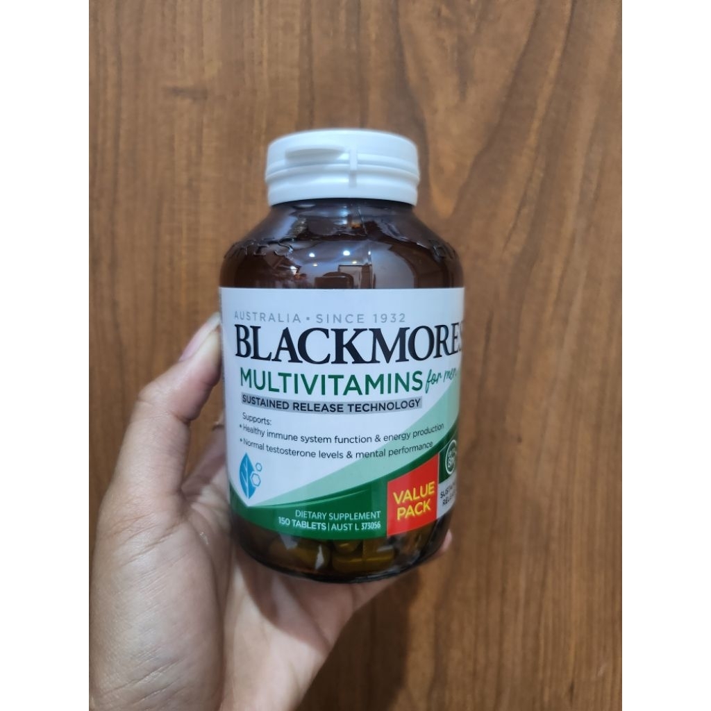 Jual Blackmores Multivitamin For Men 150 Tablet Exclusive | Shopee Indonesia
