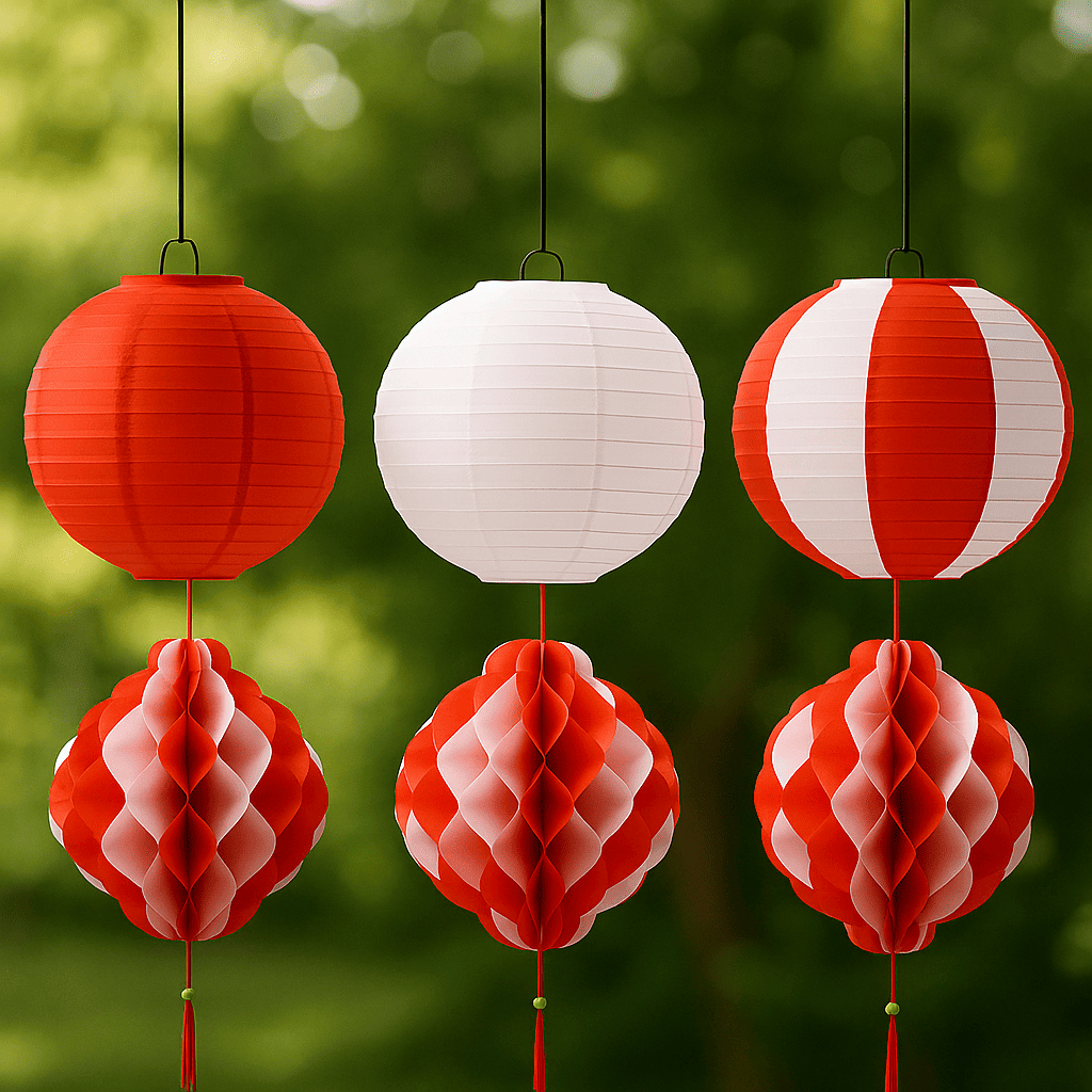 Jual Lampion 17 Agustus Dirgahayu Indonesia / Lentera Pawai Kemerdekaan ...