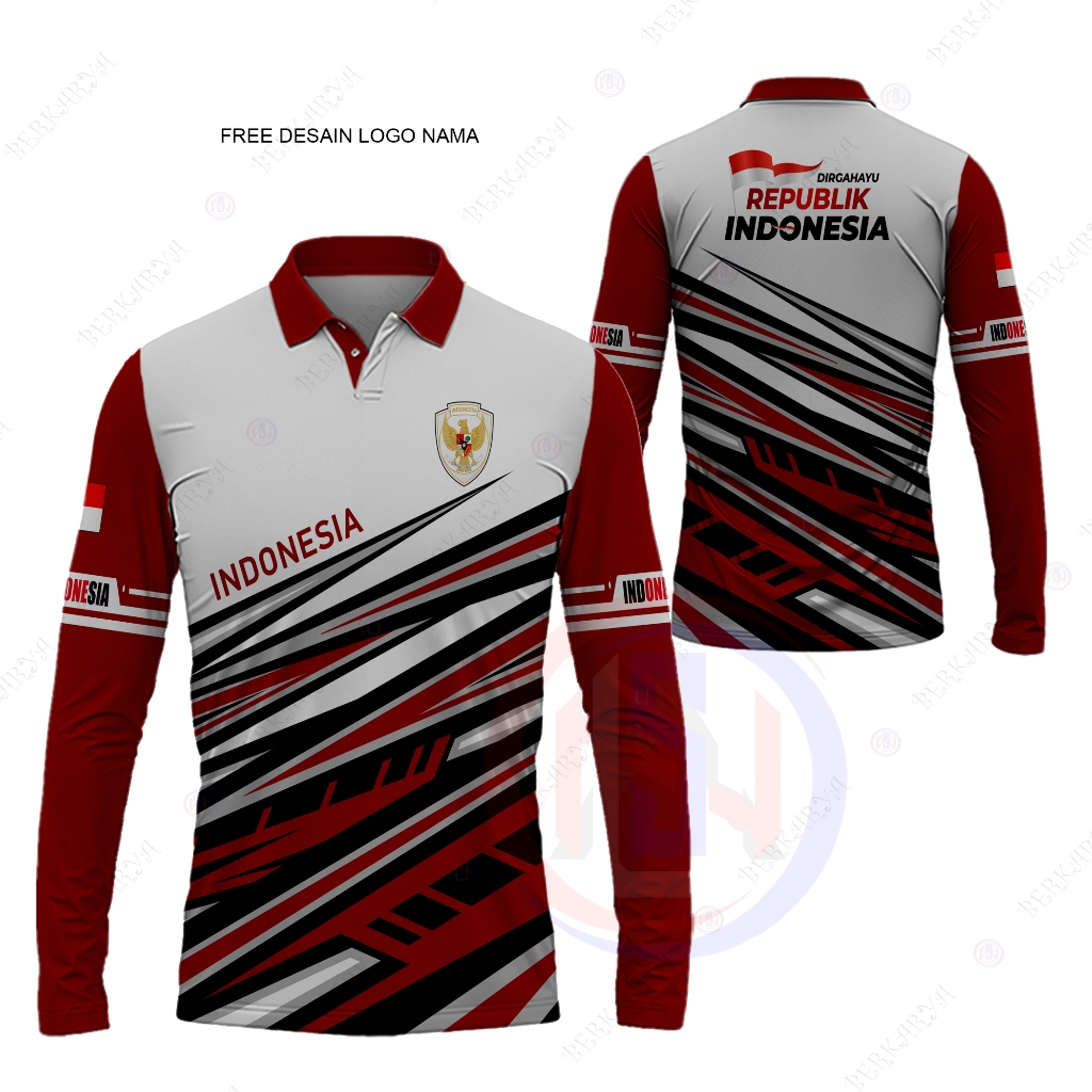 Jual Kaos Polo Kemerdekaan 17 Agustus 2025 Hut Ri Ke 80 Jersey 17 Agustus 2025 | Shopee Indonesia