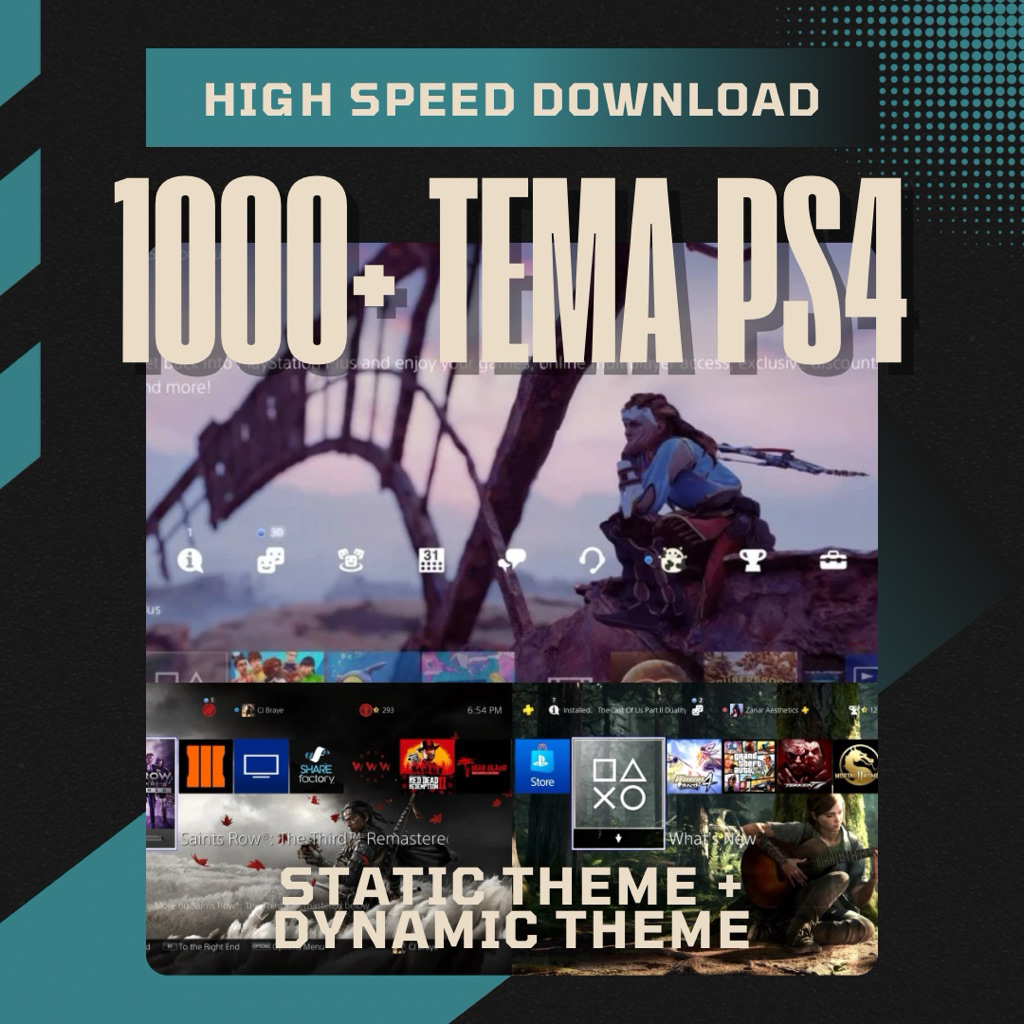 Jual 1000+ Tema & Dynamic Theme PS4 HEN Digital (Format PKG) – Koleksi Lengkap & Terupdate ...