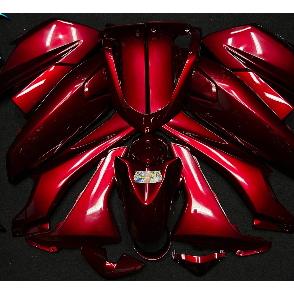 Jual BODY NMAX OLD REPAINT MERAH CANDY | Shopee Indonesia