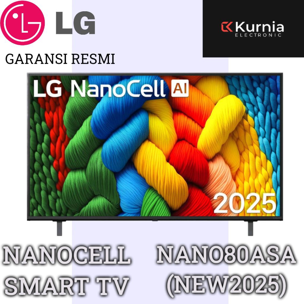 Jual LG 43NANO80 / 43NANO80ASA 4K SMART TV 43 inch 2025 Series ...