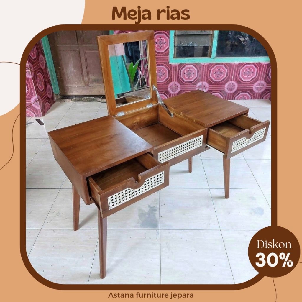 Jual Meja Console Minimalis Meja Konsol Minimalis Modern Jati Meja Rias ...