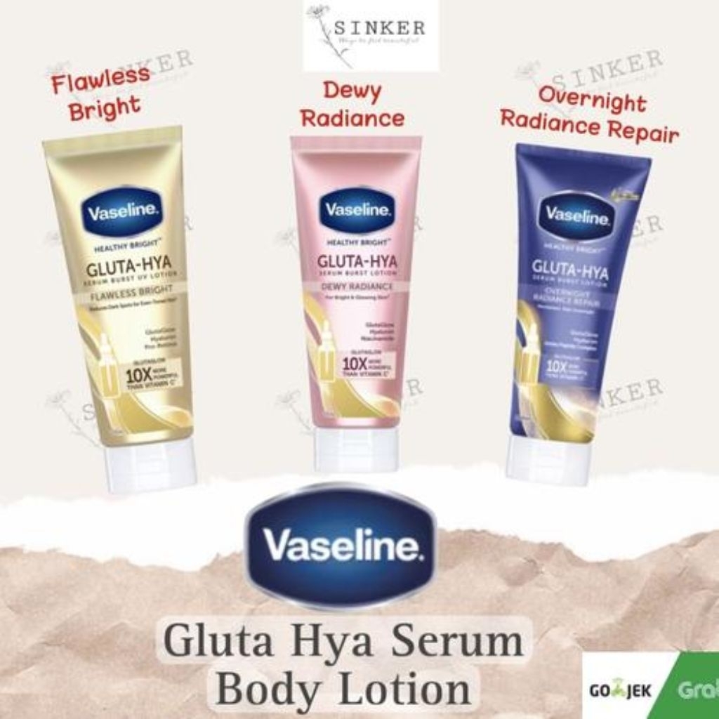 Jual Vaseline Hand Body Gluta-Hya 100ml | Shopee Indonesia